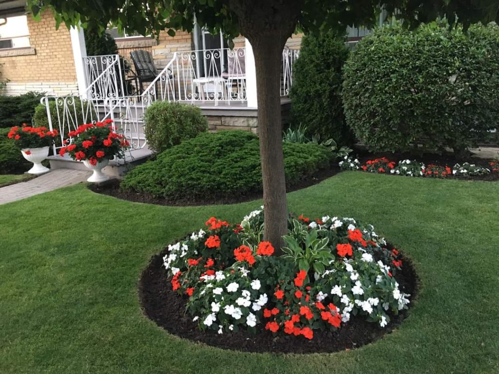 15 Simple Flower Bed Ideas For Front Of House