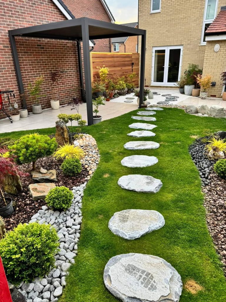 12 Creative White Stone Landscaping Ideas For Yard